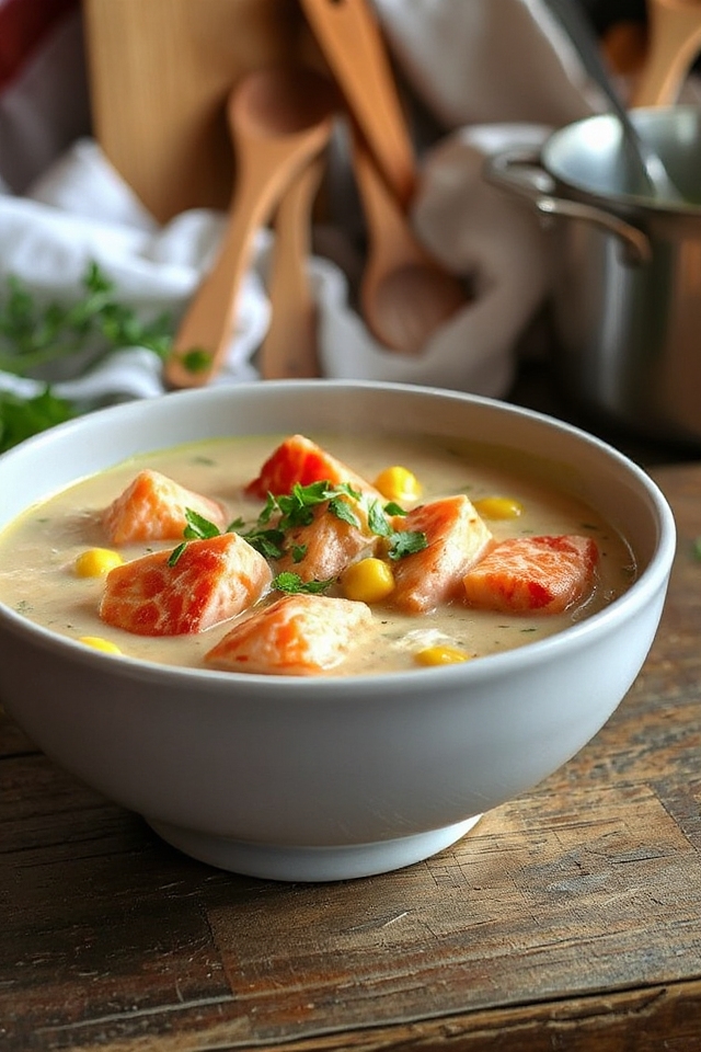 Salmon Fennel Chowder Recipe: A Hearty American Twist - americanrustics.com